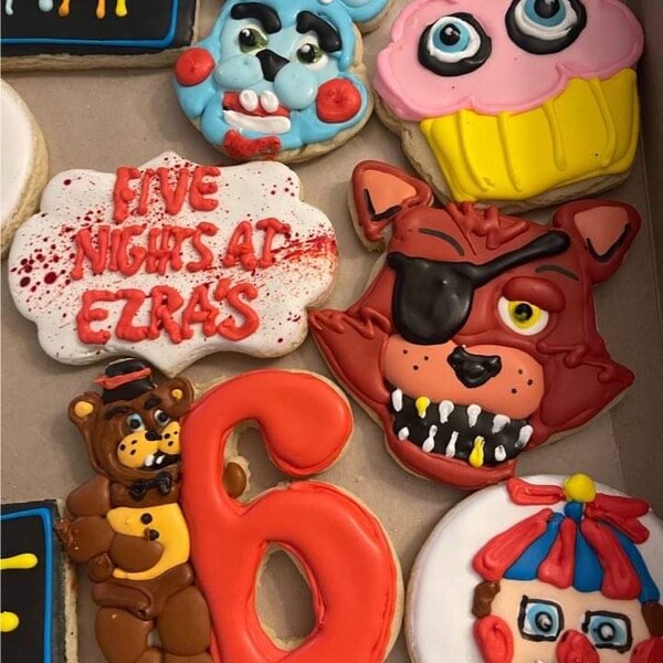 Five Nights at Freddy's Cookie Cutters. Throw a Five Nights at Freddy's ...