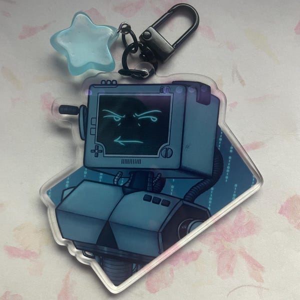 Catboy Glass Joe & Great Tiger - Punch-out!! Acrylic Charms - Etsy