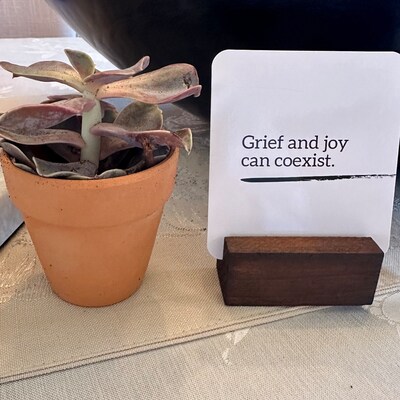 Sympathy Gift Box With Grief Affirmation Card Set Loss Loved One Grief ...