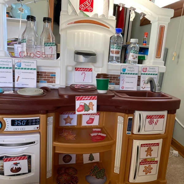 Gingerbread Bakery Dramatic Play, Pretend Play Printables | Christmas ...