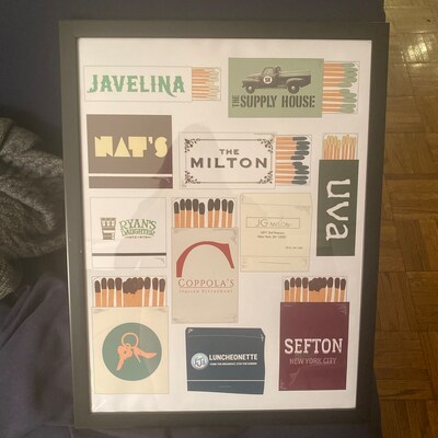 Custom Matchbox Design Label Only Personalized Matches for Weddings ...