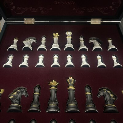 Custom Chess Set With Pieces Birthday Gift for Boyfriend Personalized ...