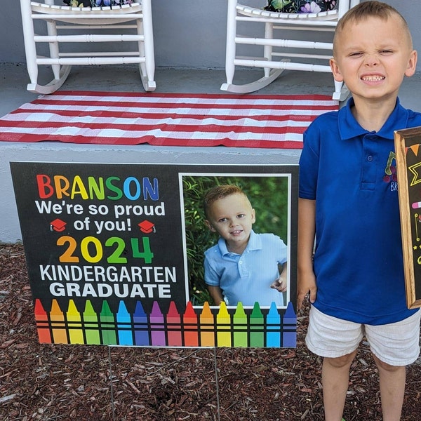 Editable Kindergarten Diploma With Photo, Graduation Certificate ...