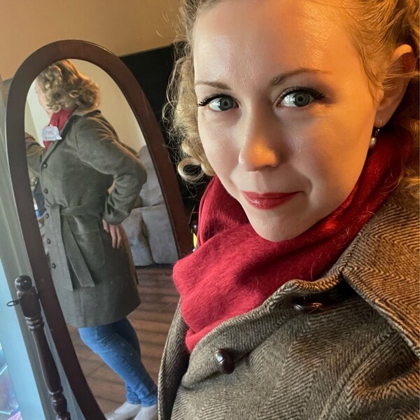 Vintage Gibi Roma Slinky Black Floral Pleated Mid Length Dress Size 8 ...