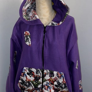 Azalea Hoodie Patternslouchy Zipper Hoodie Patternwomen Hoodie Sewing ...