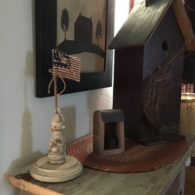 Colonial Tulip Top Flag Holder - Etsy