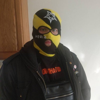 TRASH GANG Ski Mask WARNING Balaclava - Etsy