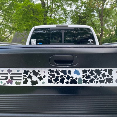 Cow Print Decal Cow Print Vinyl Sticker Car Window Mirror Laptop ...