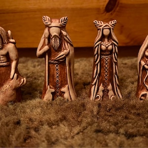 Norns Statue Goddess Norns Figurine Wyrd Verdandi Skuld Are Deities in ...
