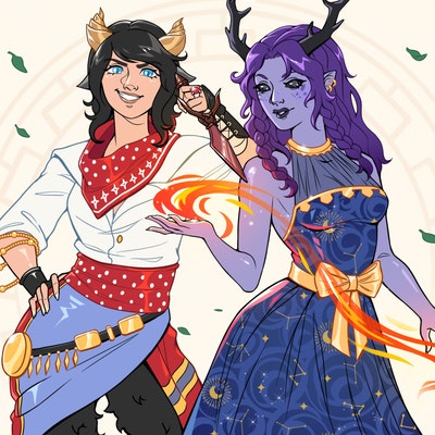 Custom Dnd Art Commission Card Chibi Character Dungeons & Dragons ...