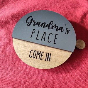 The Cat is Inside/outside Door Sign Wood Pet Reminders Sign Cat Lover ...