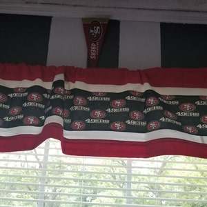Valance Curtain Seattle Seahawks NFL Football Navy Blue Custom - Etsy
