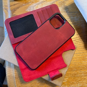 IPhone 13 Mini Personalized Leather Phone Case Customized - Etsy