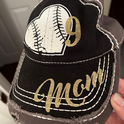 Customized Baseball Mom Cap Fun Baseball Cap Baseball Mom - Etsy