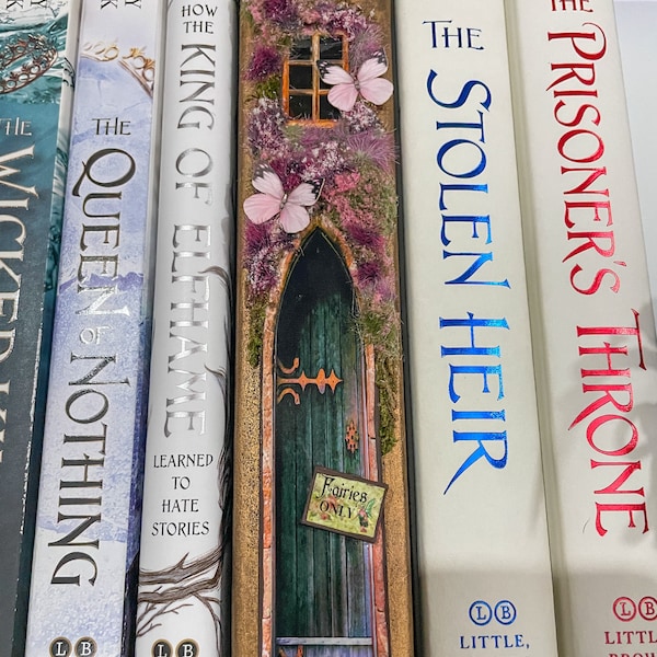 Custom Bookshelf Insert SAMPLES of Row Houses/repurposed Books/book ...