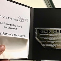 Man Card - Individual Card - Etsy