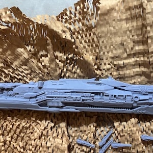 Halo Fleet Battles Forerunner Sojourner Class Dreadnought - Etsy