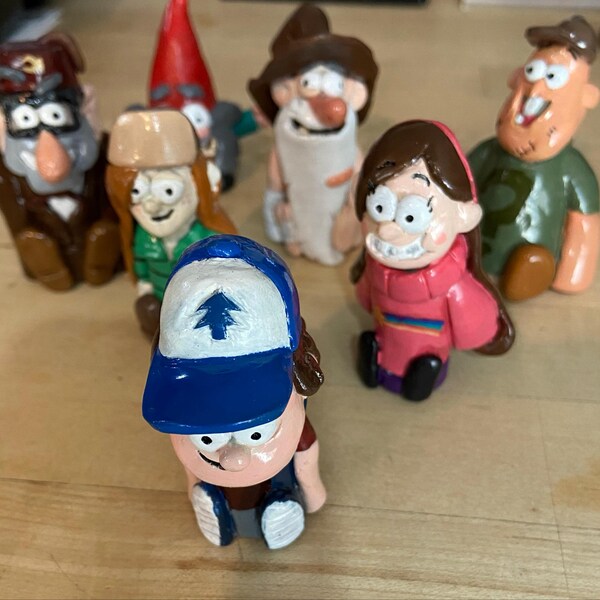 The Muppets Desk Buddies Clay Figures Mah Na 3 Pack Handmade Polymer ...