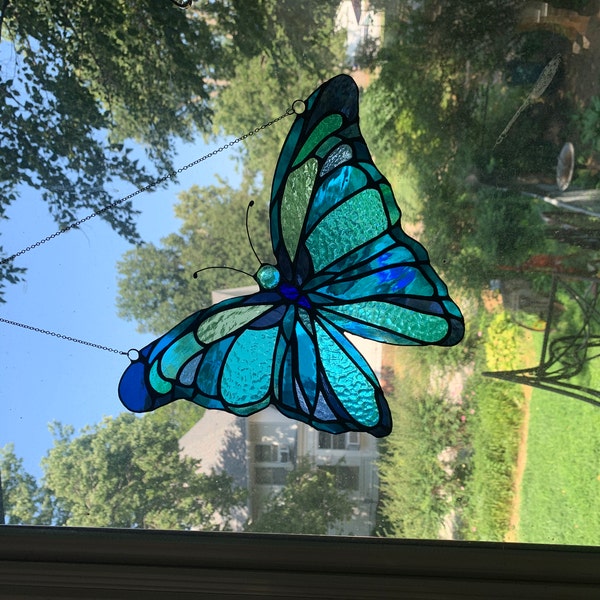 Snowman 2023 Christmas Gift Stained Glass Handmade Glass Work ...