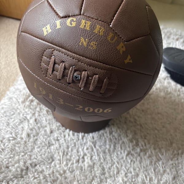 Lovely Rustic Wooden Storage Box With WHITE HART LANE 1899-2017 Makes a ...