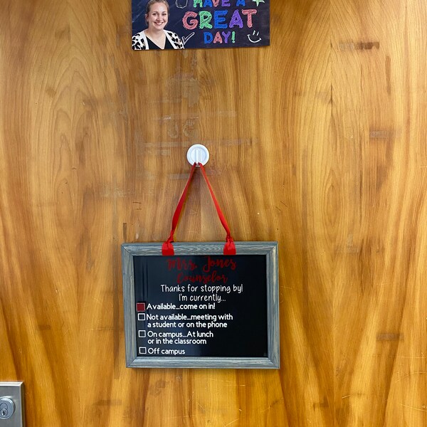 Counselor Sign,custom Counselor Sign,with a Student Sign,available Sign ...