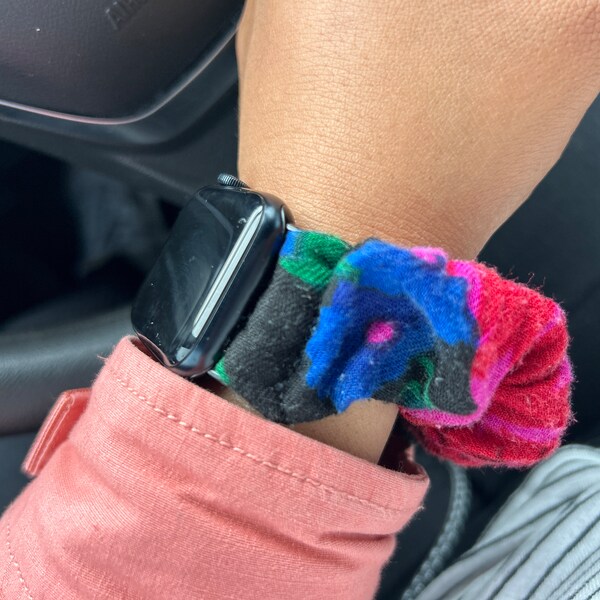 Metallic Floral Scarf Navajo Flower Scarf grandma Scarf saani Diné ...