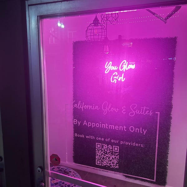 Custom Storefront Window Welcome Sign With QR CODE | Business Hours ...