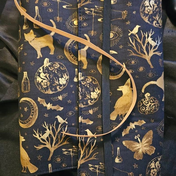 Adjustable Book Cover Fabric Book Cover Bees Book Cover Fabric Book ...