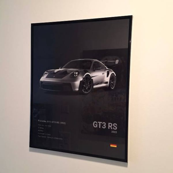 Dodge Charger SRT Hellcat Widebody Poster Print | Wall Art | Car ...