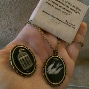 Bioshock Infinite Bird/cage Necklace - Etsy Canada