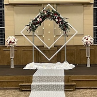 Diamond Wedding Arch Building Plans DIY Diamond Wedding Arch Plans ...