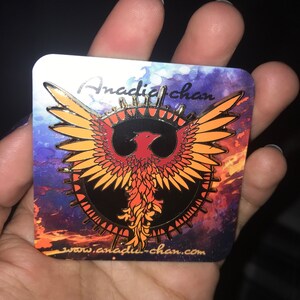 Original Eclipse Phoenix Hard Enamel Pins Lapel Pins - Etsy