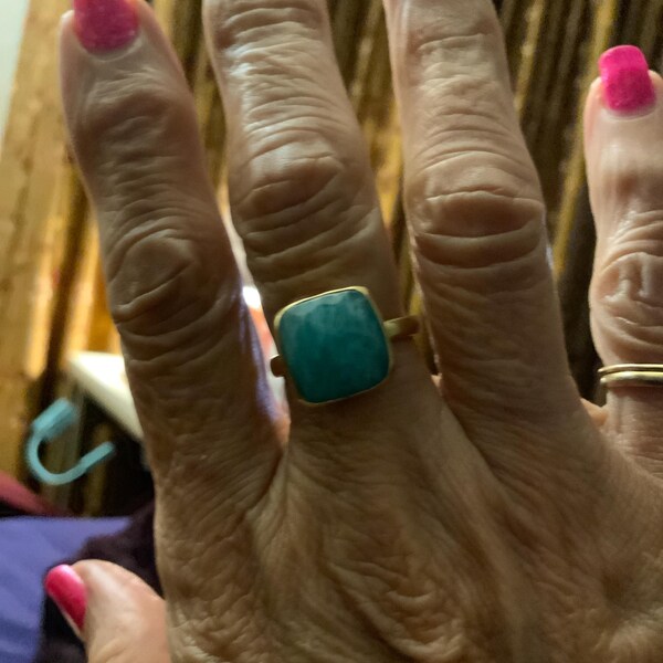 Red Ruby Gold Bezel Ring · Ruby Statement Ring · Gold Bezel Stack Ring · Chunky Gemstone Ring ...