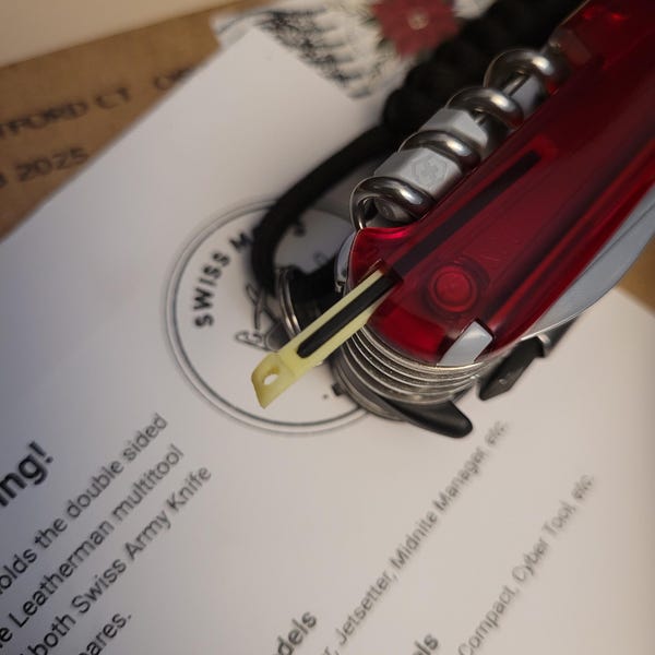 Precision Screwdriver Mod for Victorinox Swiss Army Knive (SAK ...