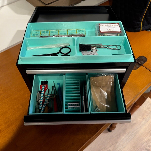 Kobalt Mini Toolbox Organizing Inserts for Sewing - Fully Enclosed ...