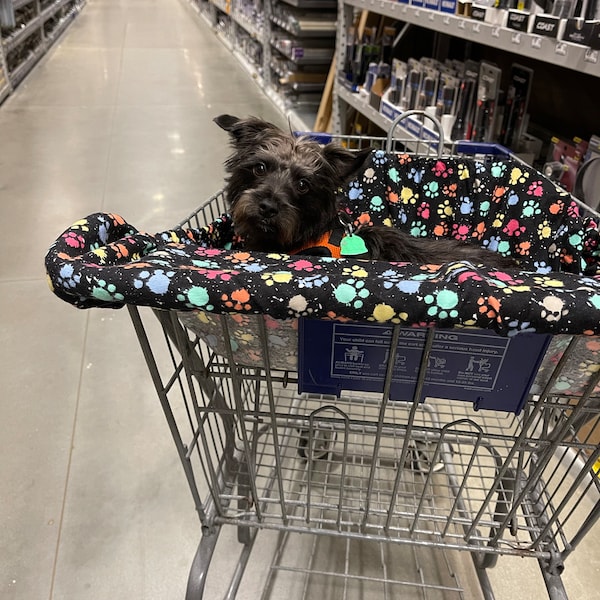 Dog/ Fur Baby/ Pup Shopping Cart Seat Cover - Etsy