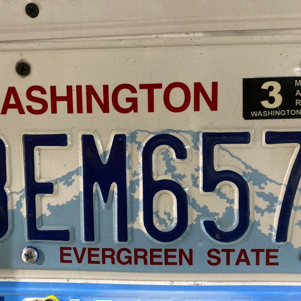 License Plate Pick Your State, All Authentic License Plates, Real ...
