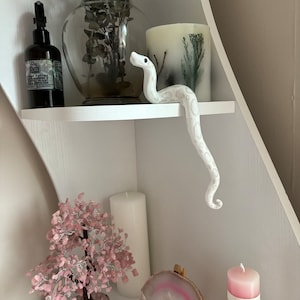 1 Snake Sculpture, or Bookcase Snake, or Planter Snake, or Table Top ...