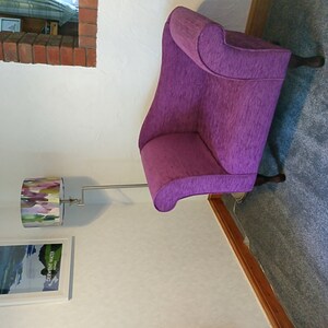 Stag Deer Wingback Sofa 2 Seater Upholstered Fireside Queen Anne ...