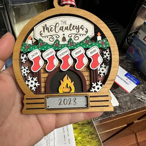 New Home Door Ornament | Personalized Door Ornament | First Home ...
