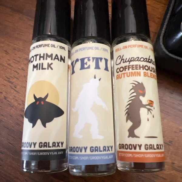 Flatwoods Monster Roll on Perfume Oil / Cryptid Perfume, Weird Funky ...