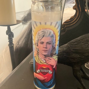 X Files Prayer Candle, Mulder Prayer Candle, Scully Religious Candle ...