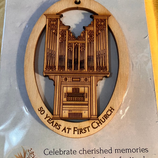 Personalized Pipe Organ Ornament, Unique Pipe Organ Christmas Ornaments ...