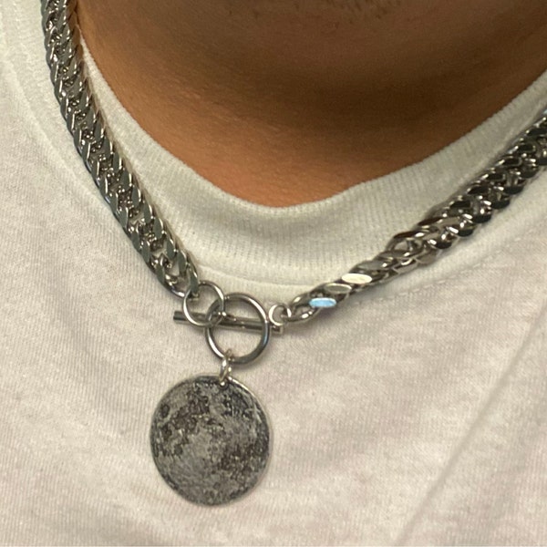 Full Moon Coin | Moon Coin | Moon Charm | Love You to the Moon and Back ...