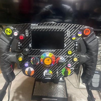 Fanatec Rally Module 10mm Stickers for Various Simulator Wheel/button ...