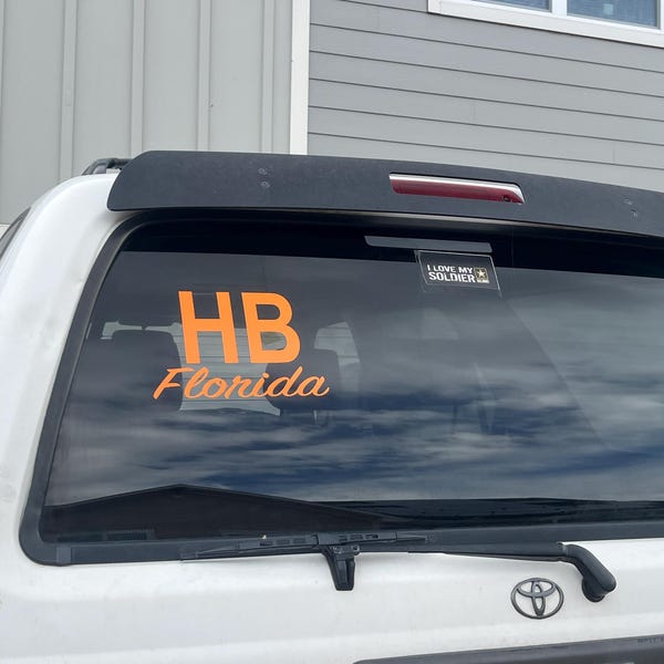 HOLLER BOY Vinyl Decal Sticker Diesel Truck Car Boys Country Lifted ...