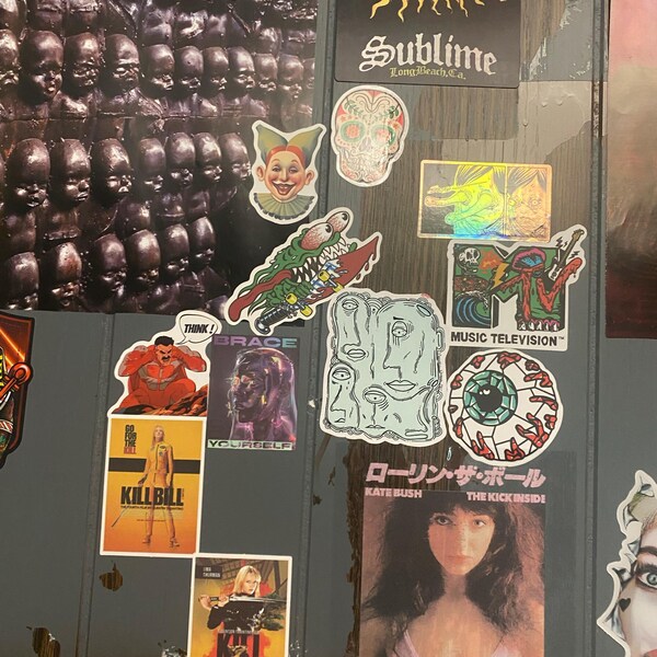 Stickers || Minimalist Line Art Sticker || Abstract Sticker ...