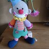 Amigurumi Clown Pattern - Chatterbox the Clown - Crochet Clown Doll ...