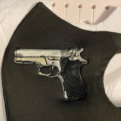 Pistol Machine Embroidery Design Instant Download - Etsy