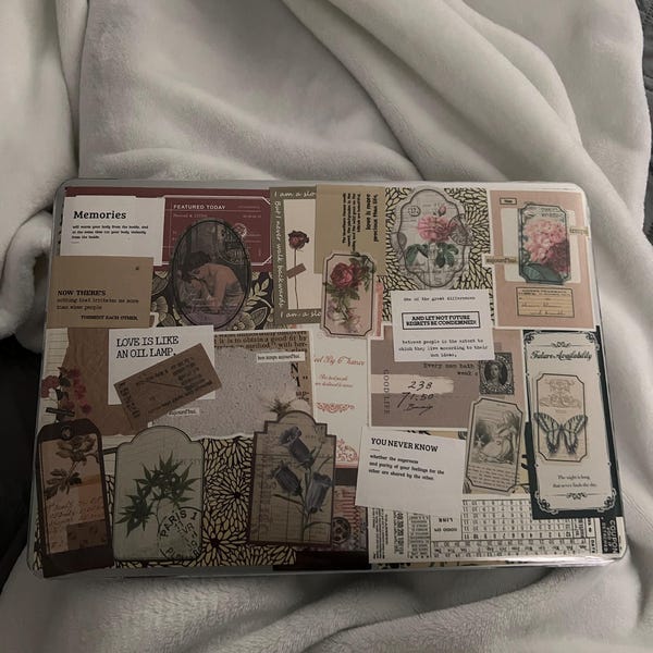 Vintage Stationary Set 40pcs, Stationery, Vintage Handwriting Paper ...